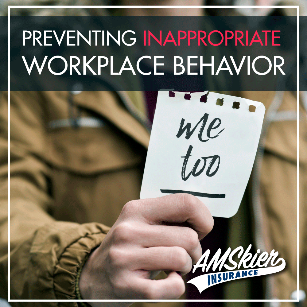 Inappropriate Workplace Behavior Prevention AMSkier Insurance